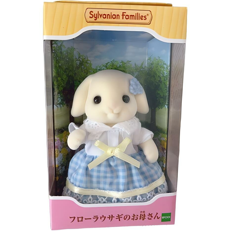 Кукла унисекс Sylvanian Families Drooping Ears Rabbit Mom, маленькая, высокая
