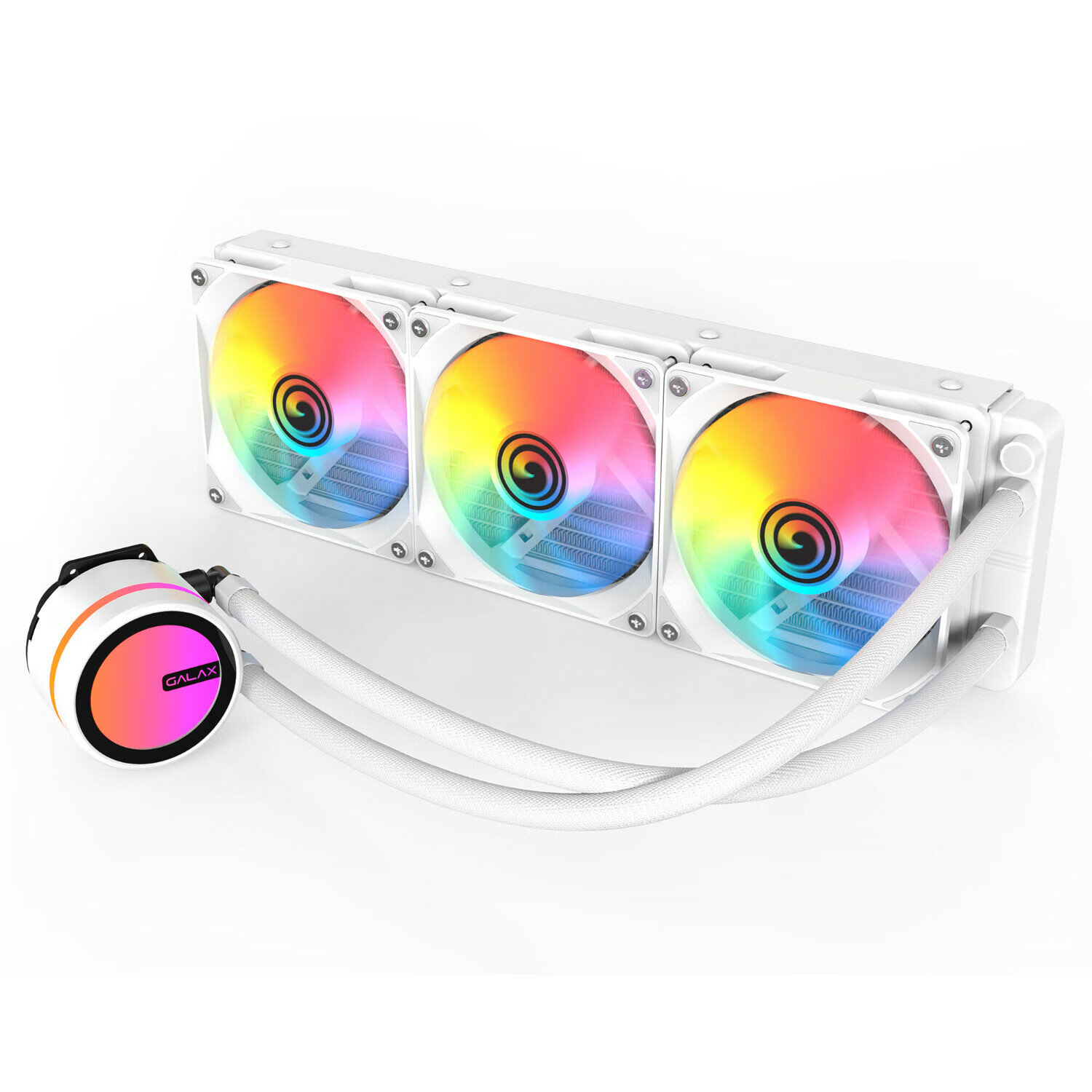 Yingchi 360R Все-в-Одном Охлаждение ЦПУ Стандартный Белый Цвет - Много-Платформенный ARGB PWM С Предустановленными