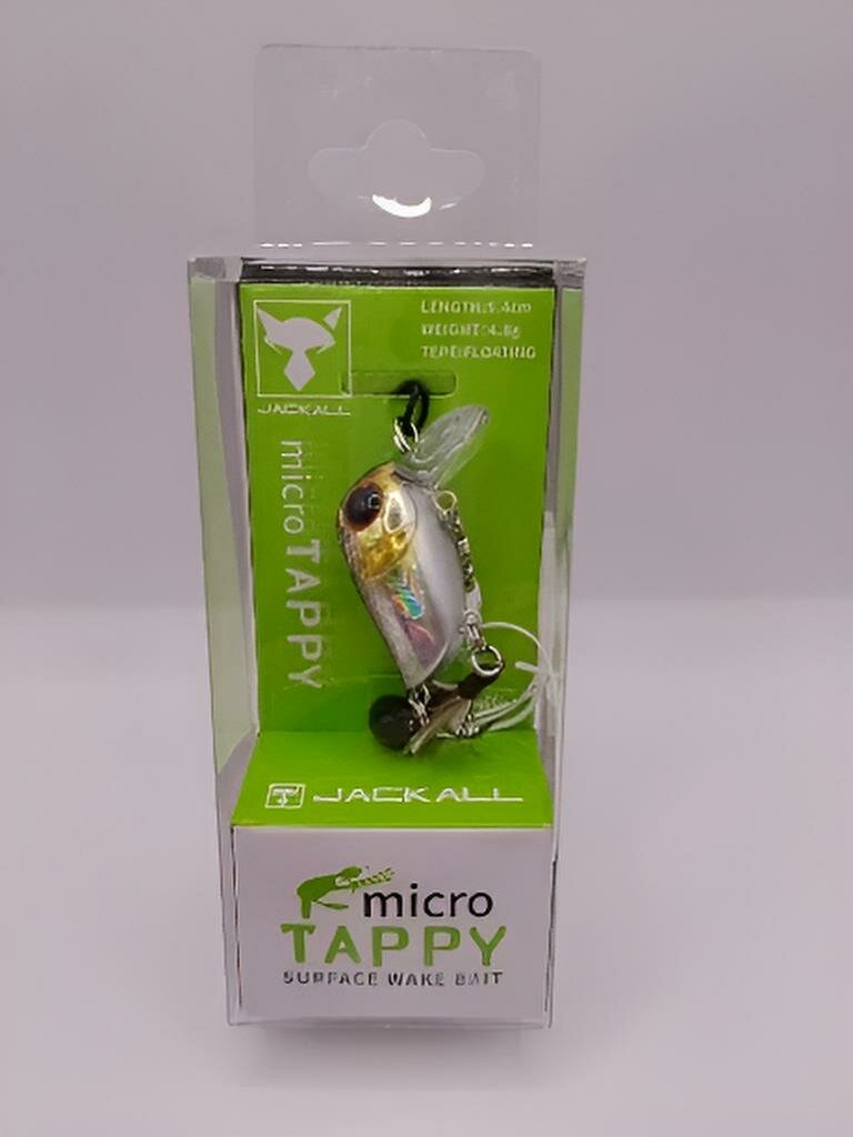 Воблер крэнк Jackall Micro Tappy, 54 мм, 4,8 г, плавающий микро-крэнк, заглубление 0-0,1 м