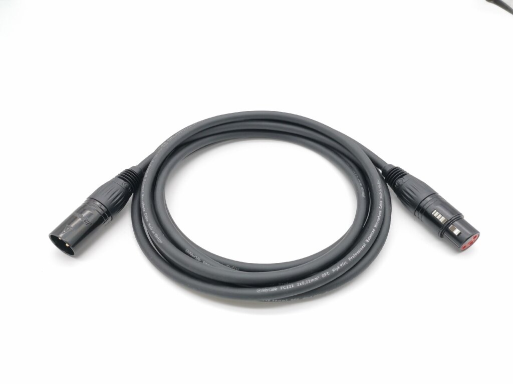 E2-2-XLR-M-F-0700-0 Кабель балансный (микрофонный) XLR-M-F, 7м, ZZcable