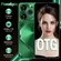 Смартфон Povo6pro EU, зеленый, 7.3" Big screen, 16GB+1TB, 8000mAh, Android 14