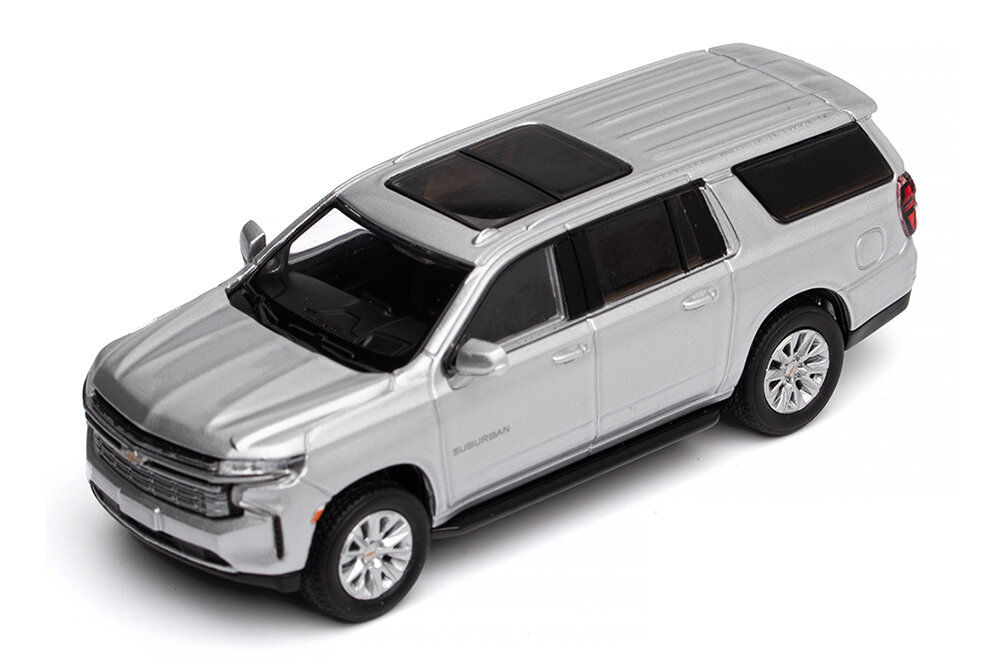 Модель коллекционная PAUDI Cadillac escalade 2025 silver / кадиллак эскалейд серебристый 7-10 (длина 7-10 см)
