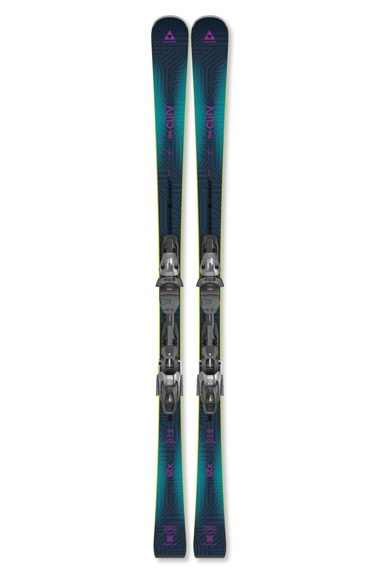 Горные лыжи с креплениями FISCHER The Curv Noize GTX + VX13 PR (см:161)