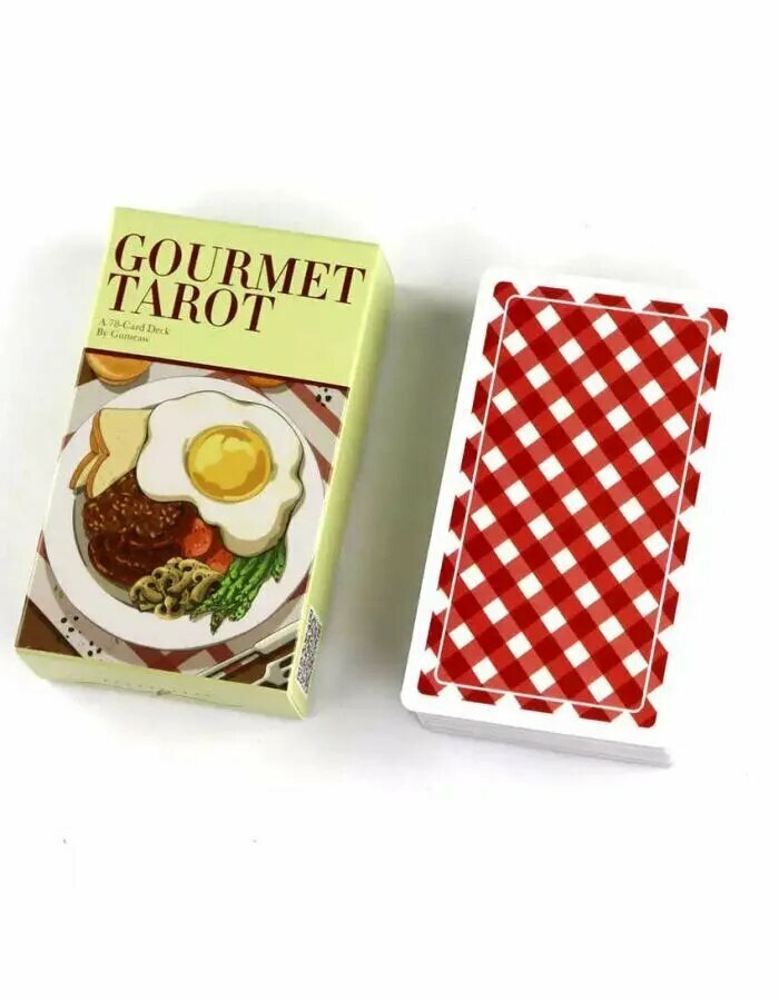 Колода карт Таро "Gourmet Tarot Caro" (10x6 см, "Жадный")