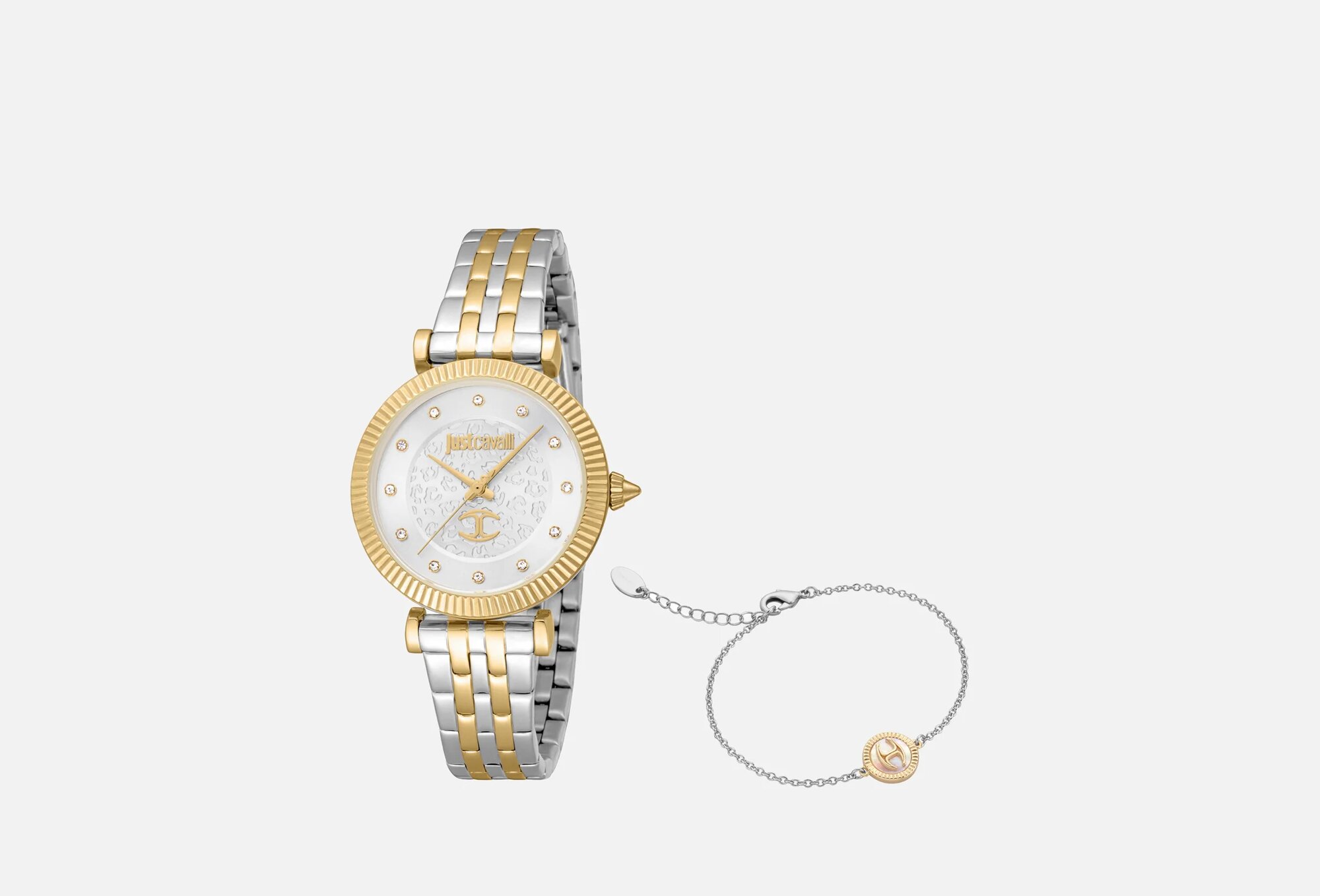 Just Cavalli Unleashed 32 мм Наручные часы кварцевые с браслетом 2 шт