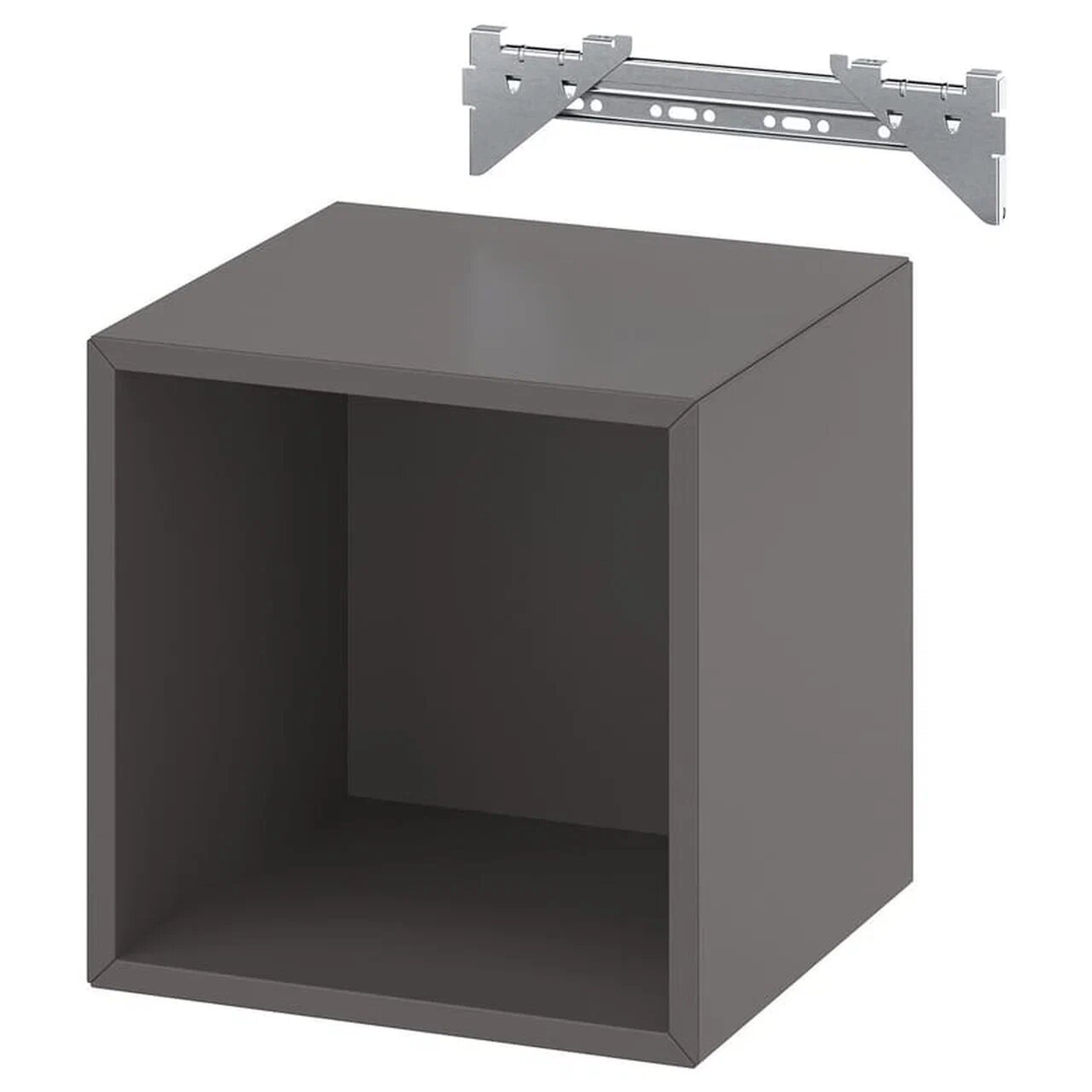 Навесной шкаф IKEA EKET 792.858.30, темно-серый, 35x35x35 см