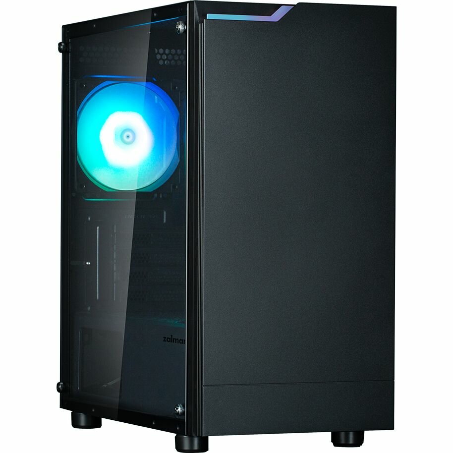 Корпус компьютерный Zalman T4 PLUS Micro Tower чёрный