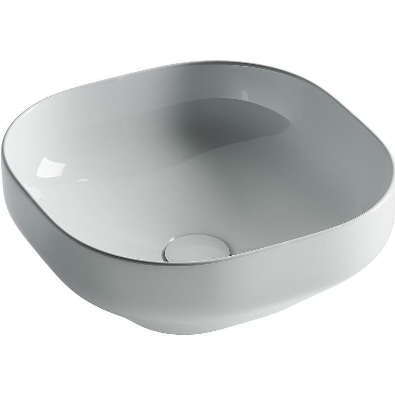 Раковина накладная Ceramicanova Element 38 CN5032 Белая, санфарфор