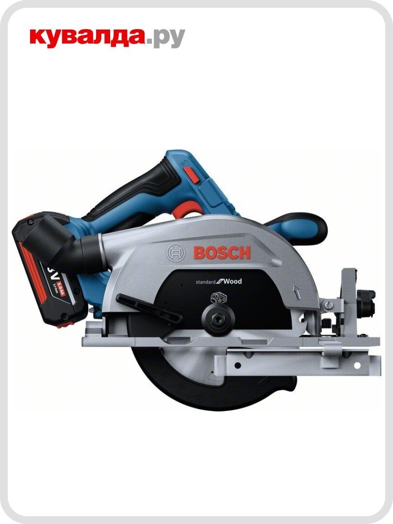 Пила циркулярная аккумуляторная BOSCH GKS 185-LI