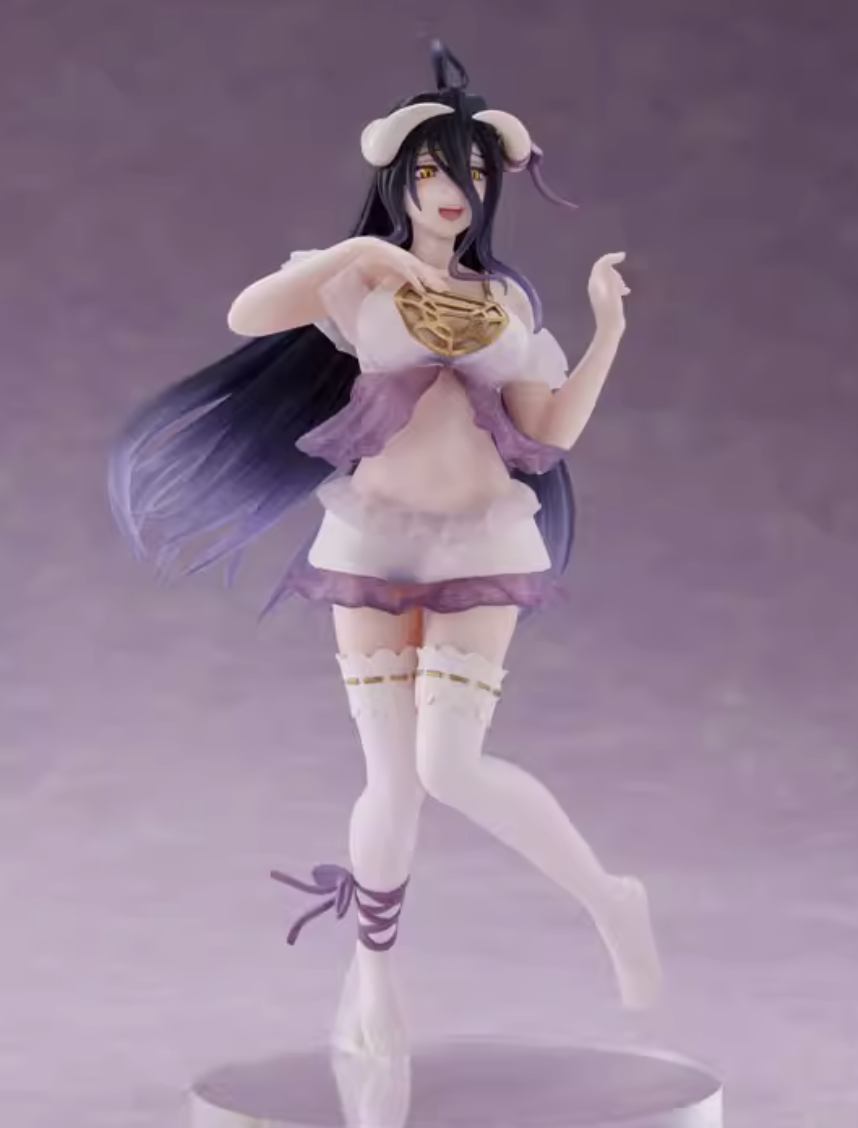 Аниме фигурка TAITO Альбедо (Albedo) Nightwear Ver. из аниме Overlord 20 см