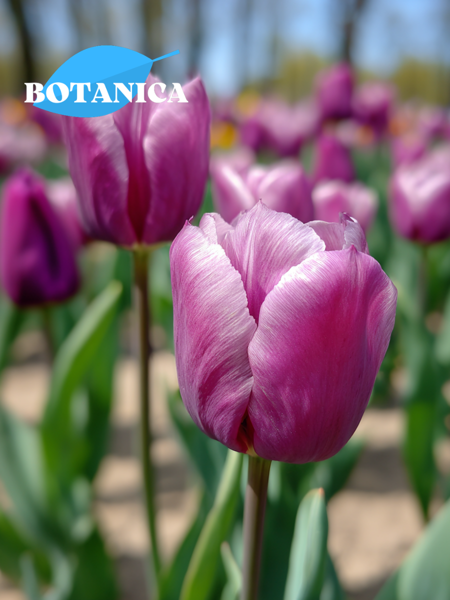 Луковицы цветов, botanica garden, Тюльпан Пёпл Прайд 2 штуки (фиолетовый)