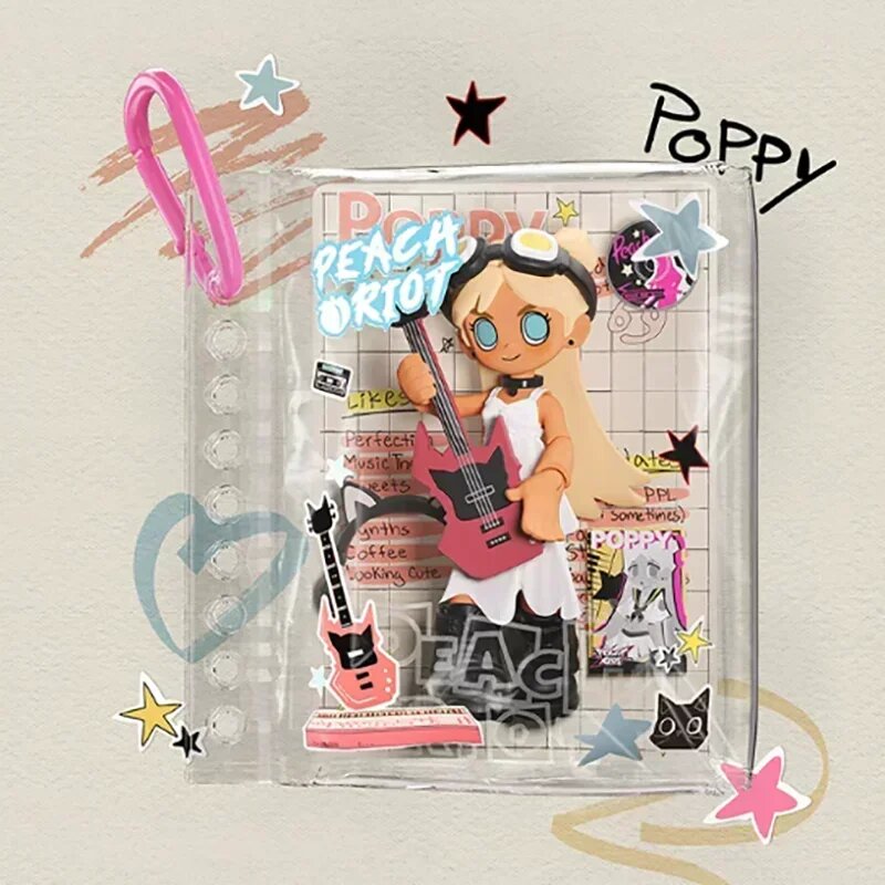 POP MART Peach Riot: Серия «Внесите музыку в ритм» Подвеска-блок Poppy Producer