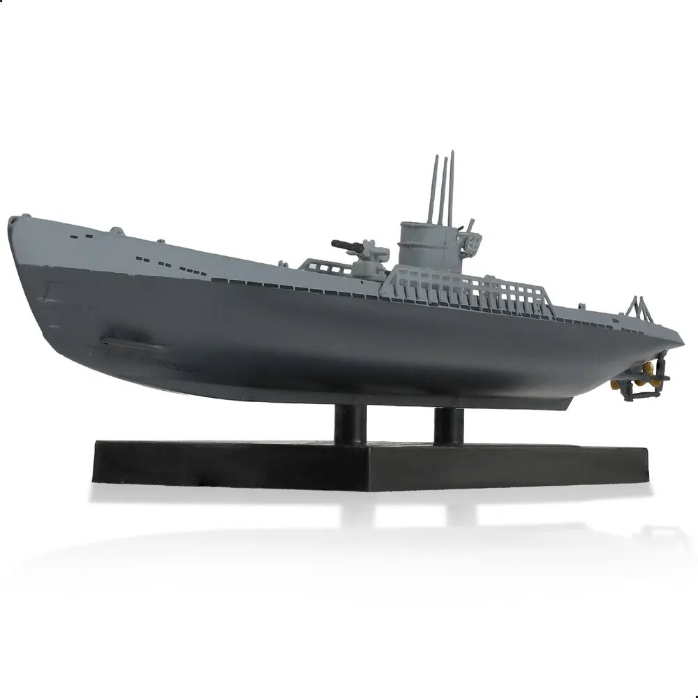 Модель подводной лодки 1:350 IXD2 U-181 Кригсмарине ВМВ, металл, с подставкой