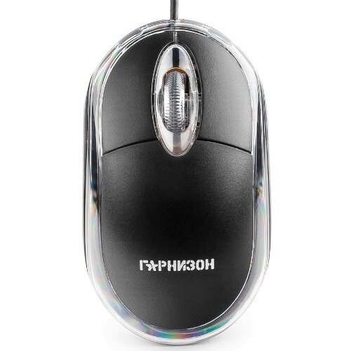 Мышь Гарнизон GM-100, 1000 dpi, чёрная