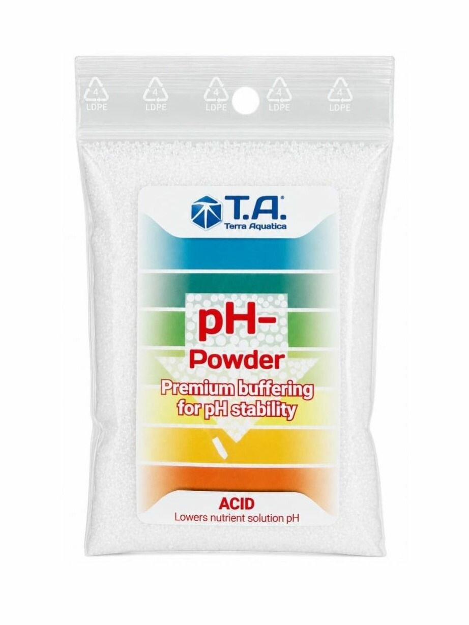 Регулятор-порошок pH-воды Terra Aquatica pH- Powder 25 г.