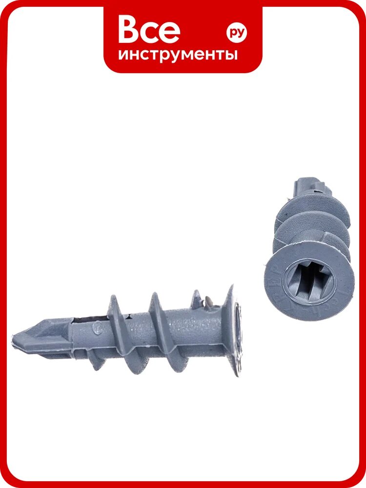 Дюбель Tech-Krep "DRIVA", для гипсокартона, нейлон, 14x32 мм, 200 штук