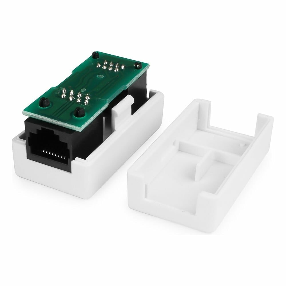 Соединитель Cablexpert RJ-45F/RJ-45F кат.5e NA350 — фото 1
