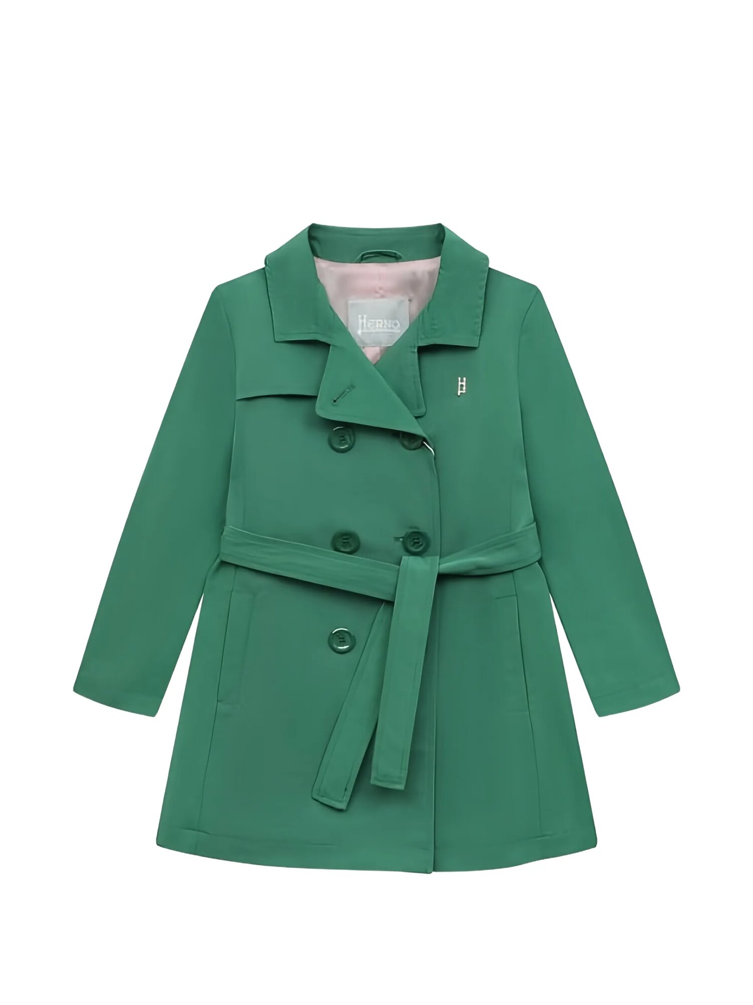 Пальто Double-breasted belted coat