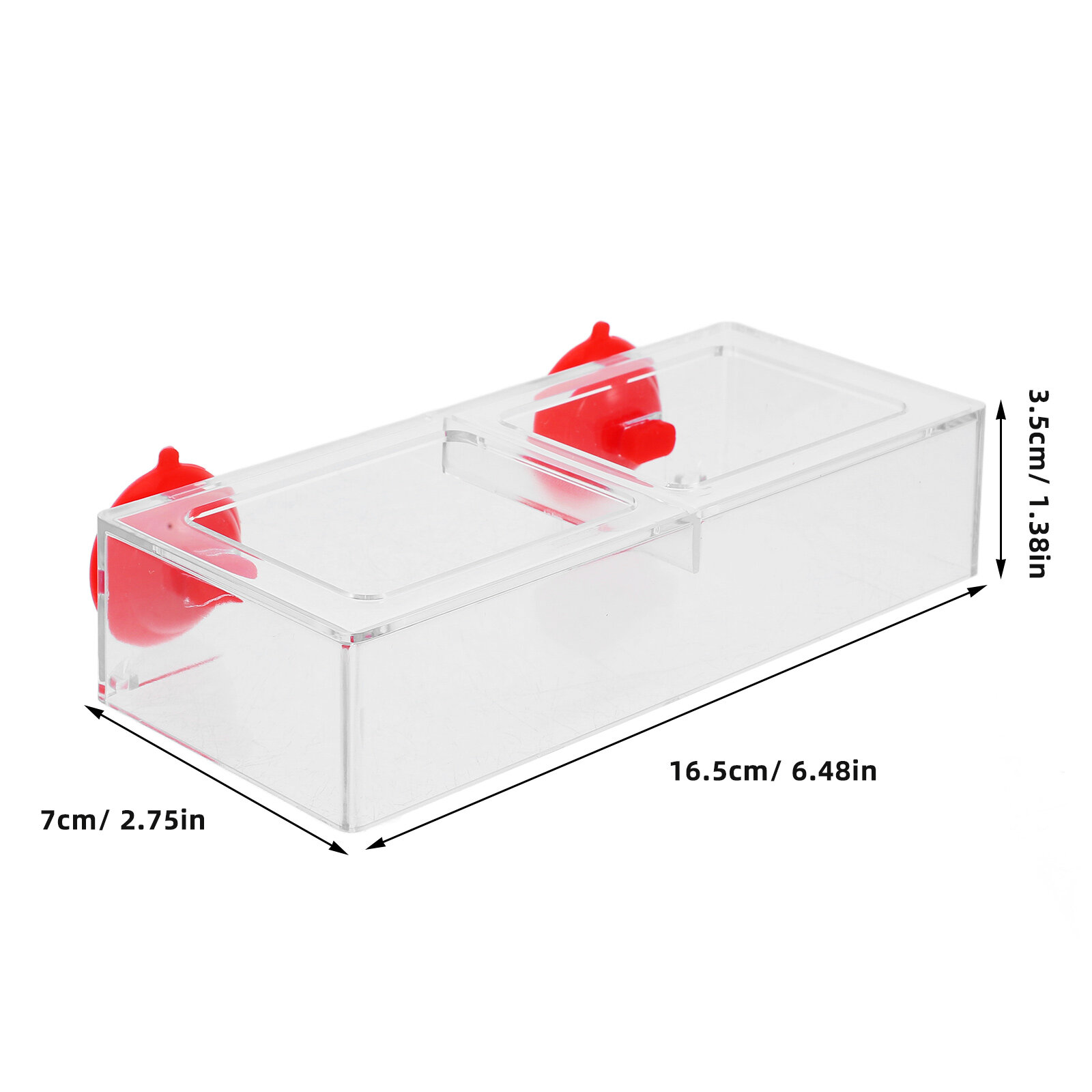 Кольцо Для Кормления Рыб С Присоской Для Аквариума 16.50X7.00X3.50Cm