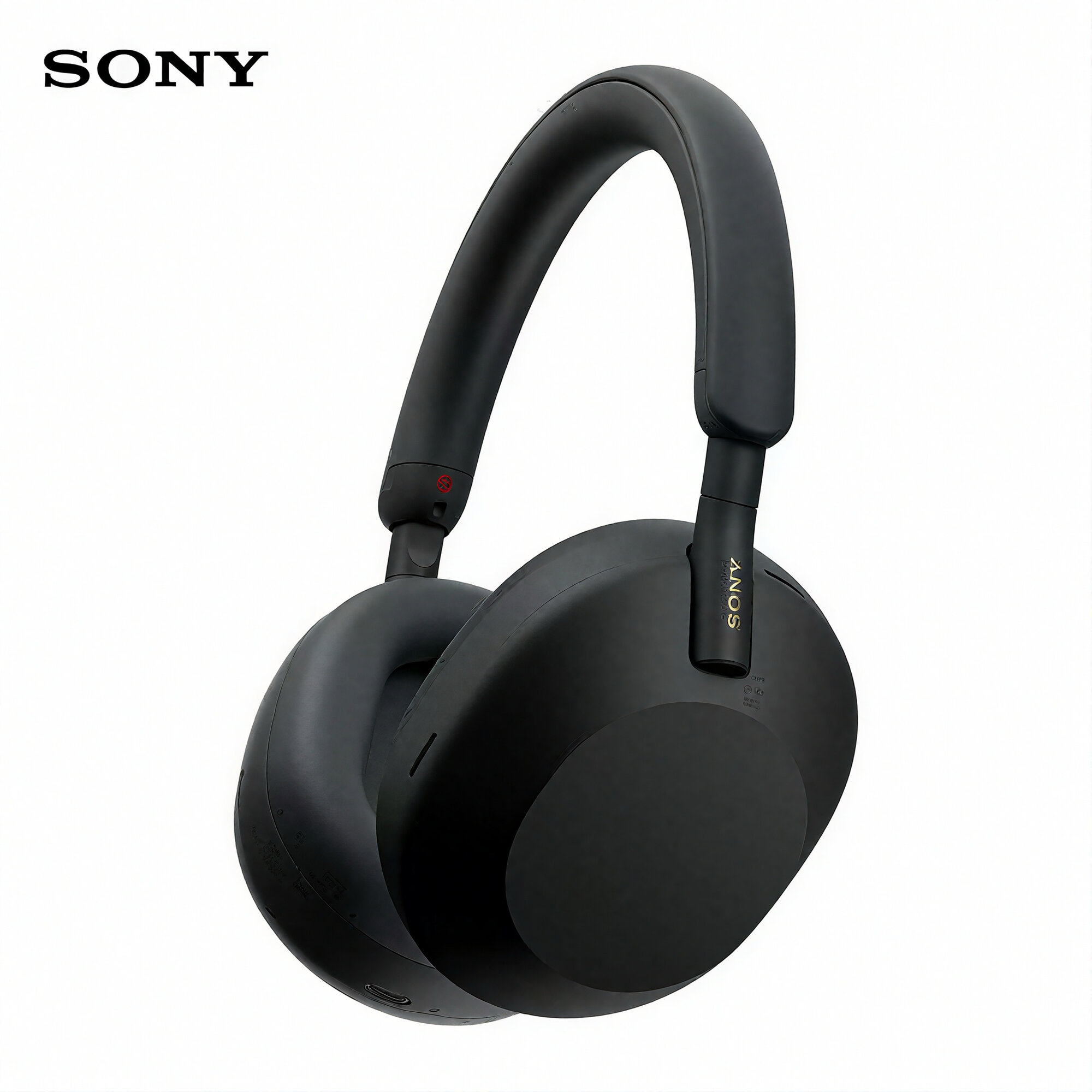 Наушники Sony WH-1000XM5 WH-1000XM5, Bluetooth 5.2, шумоподавление, черный