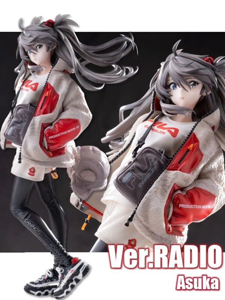 Yunzhongyao Аниме Фигурка Евангелион Аска Лэнгли Сорью / Evangelion Shikinami Asuka 19CM