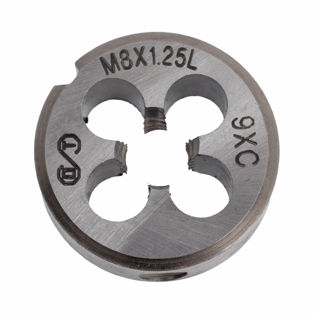 Плашка от М 8x1.25 (Ф25), 9ХС, 6g, левая 00-00000679