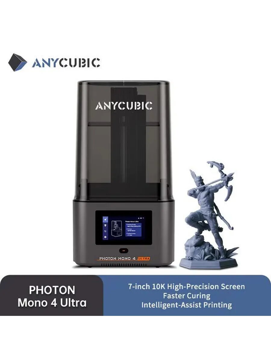 3д принтер Photon Mono 4 Ultra, LCD, ЖК-дисплей