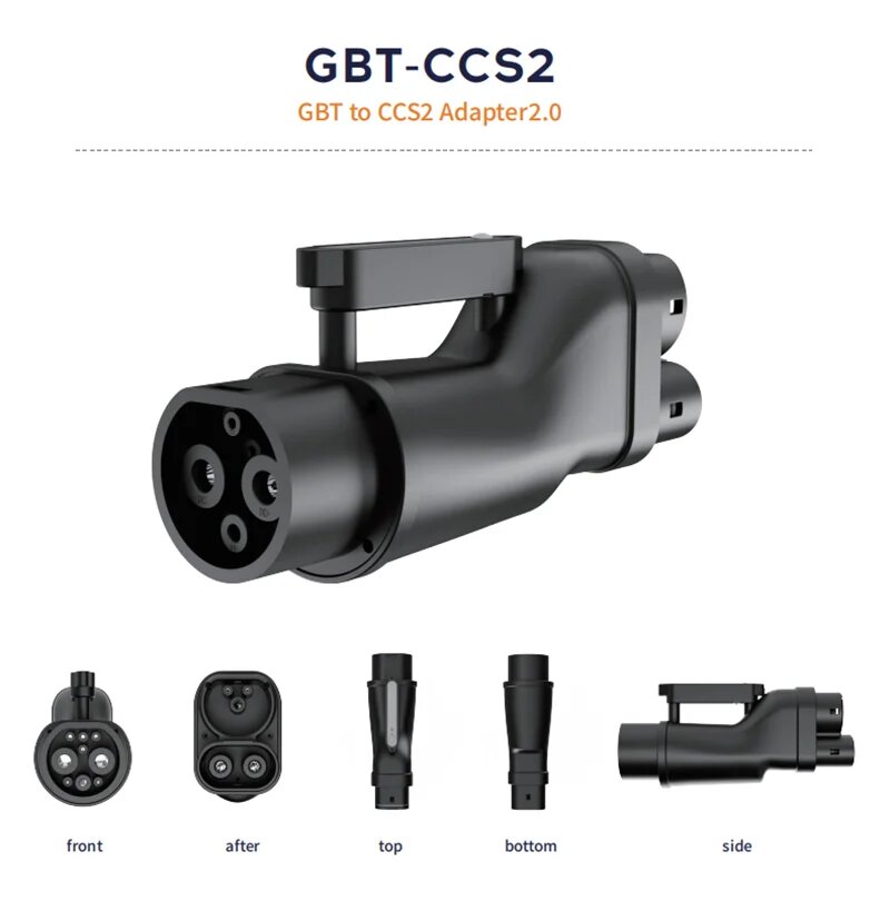 Адаптер 250 А GBT — CCS2 250 А DC Combo 2 Разъем для зарядного устройства EV Быстрый разъем постоянного тока для зарядного устройства GBT DC — автомобильное зарядное устройство CCS2