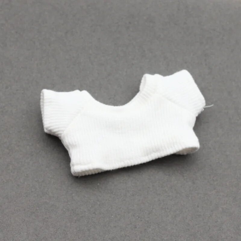 Аксессуары для куклы Labubu 15-17 см Белый, knitwear tops-white