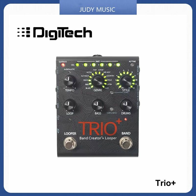 DigiTech Trio+ создатель группы и Looper педаль
