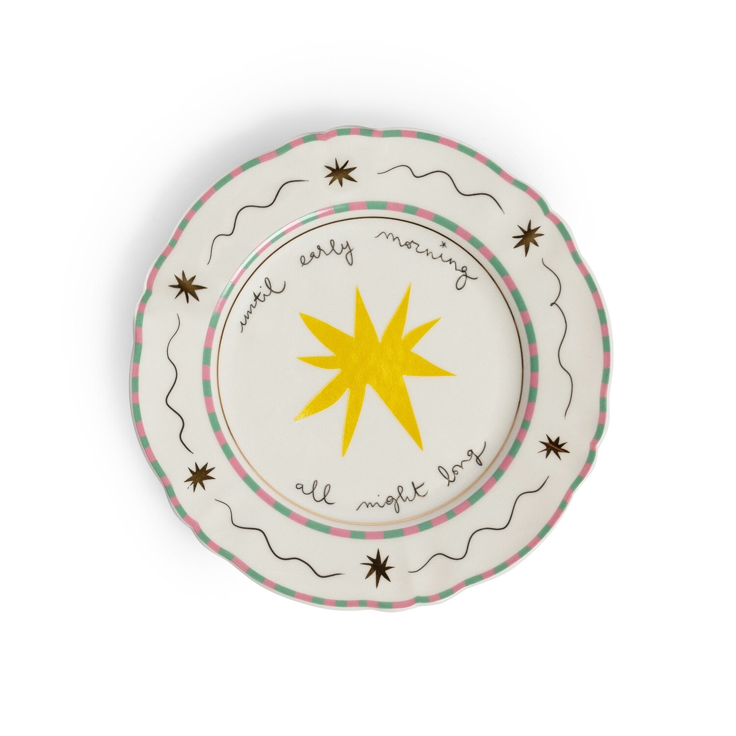 Десертная тарелка Bitossi Home Passion Fruit Stella d16.5 cm PAN00102