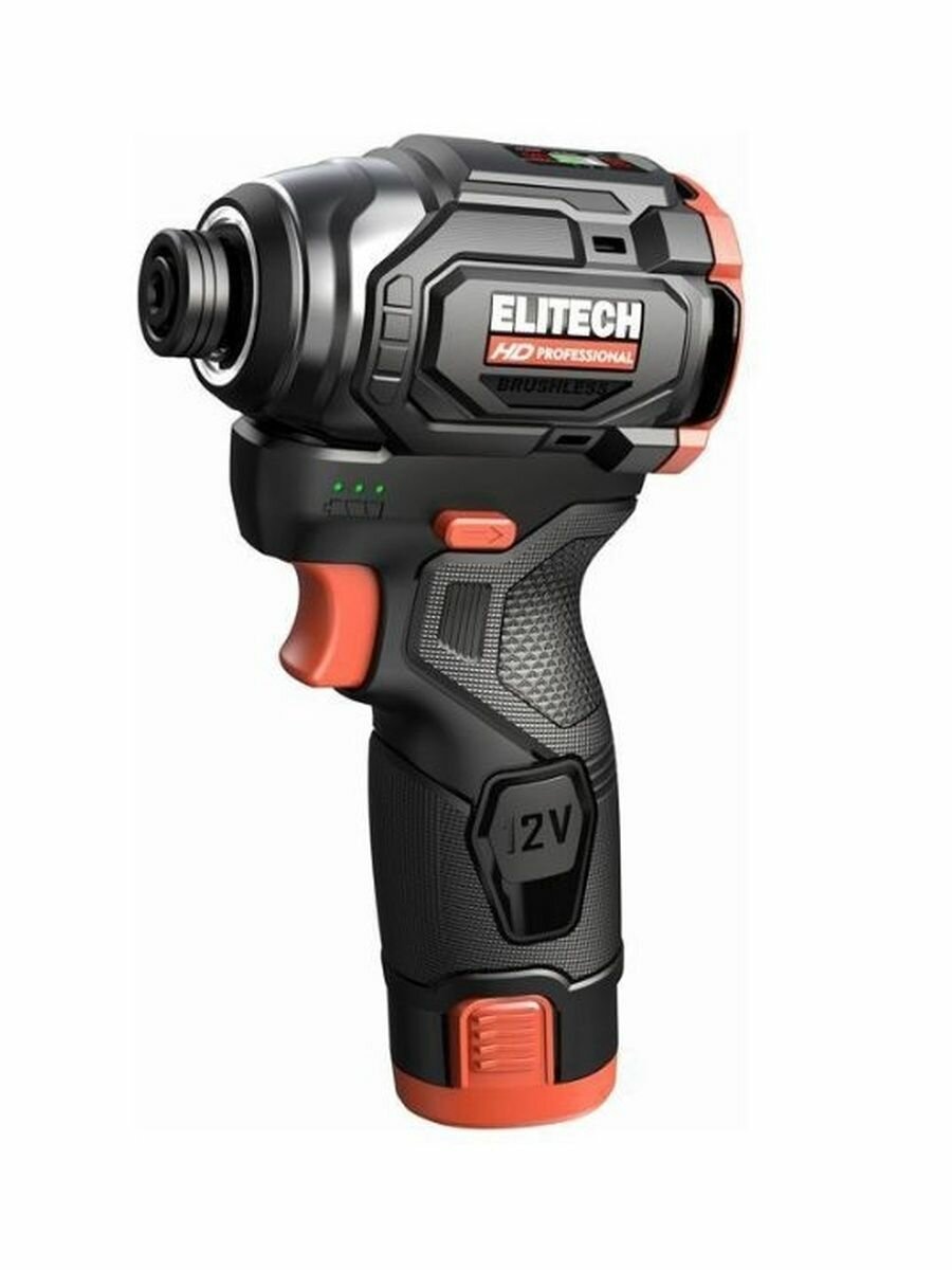 Винтоверт аккумуляторный ELITECH HD CS 1201L (E2201.070.01) (12В, 2х2.0Ач, 145Нм, прямой ESS)