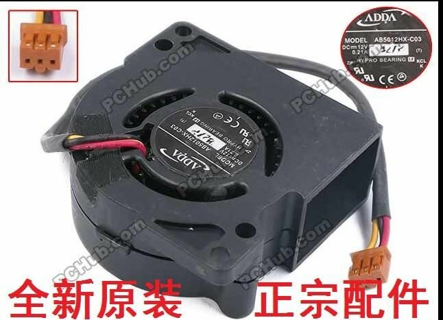 ADDA AB5012HB-C03 5020 12V 0.21A проектор шаровой турбо вентилятор