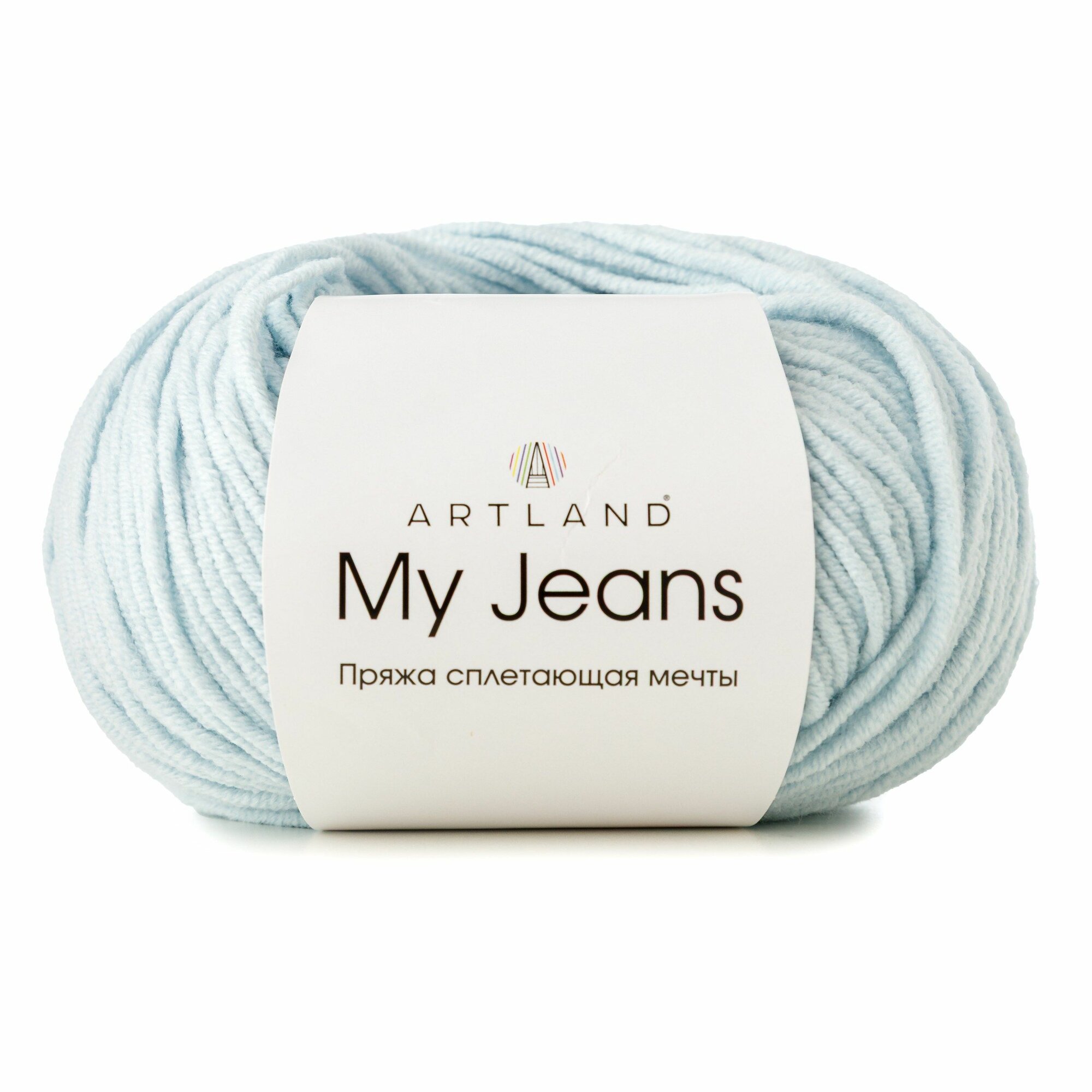 Пряжа для вязания Artland My Jeans 1 моток (110 м, 50 гр), цвет 50 нежно-голубой