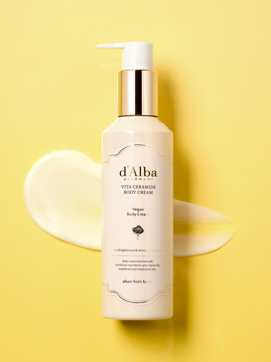 D'Alba Увлажняющий крем для тела Vita Ceramide Body Cream 270ml