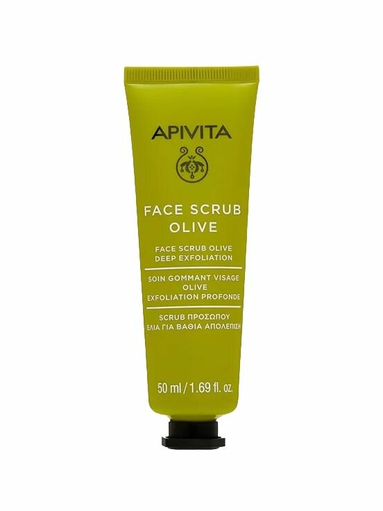 Интенсивный скраб-эксфолиант для лица APIVITA FACE SCRUB OLIVE DEEP EXFOLIATION