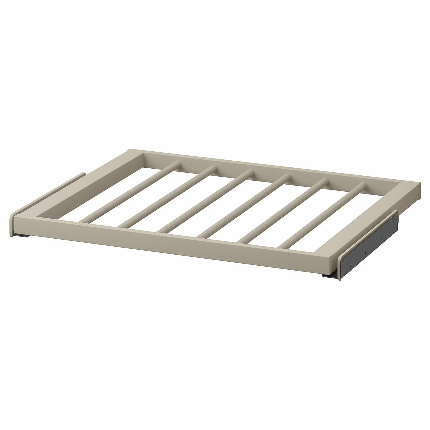 Корзина для хранения ikea KOMPLEMENT, серо-бежевый, 75x58 см 305.090.68