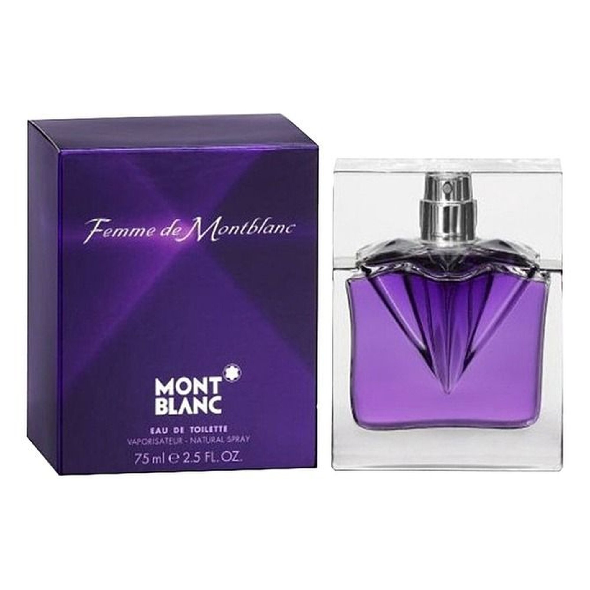 Туалетная вода Mont Blanc Femme, объем 50 мл, флакон, 1 упаковка