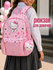 Рюкзак для девочки розовый с Helloy Kitty, вентилируемые лямки