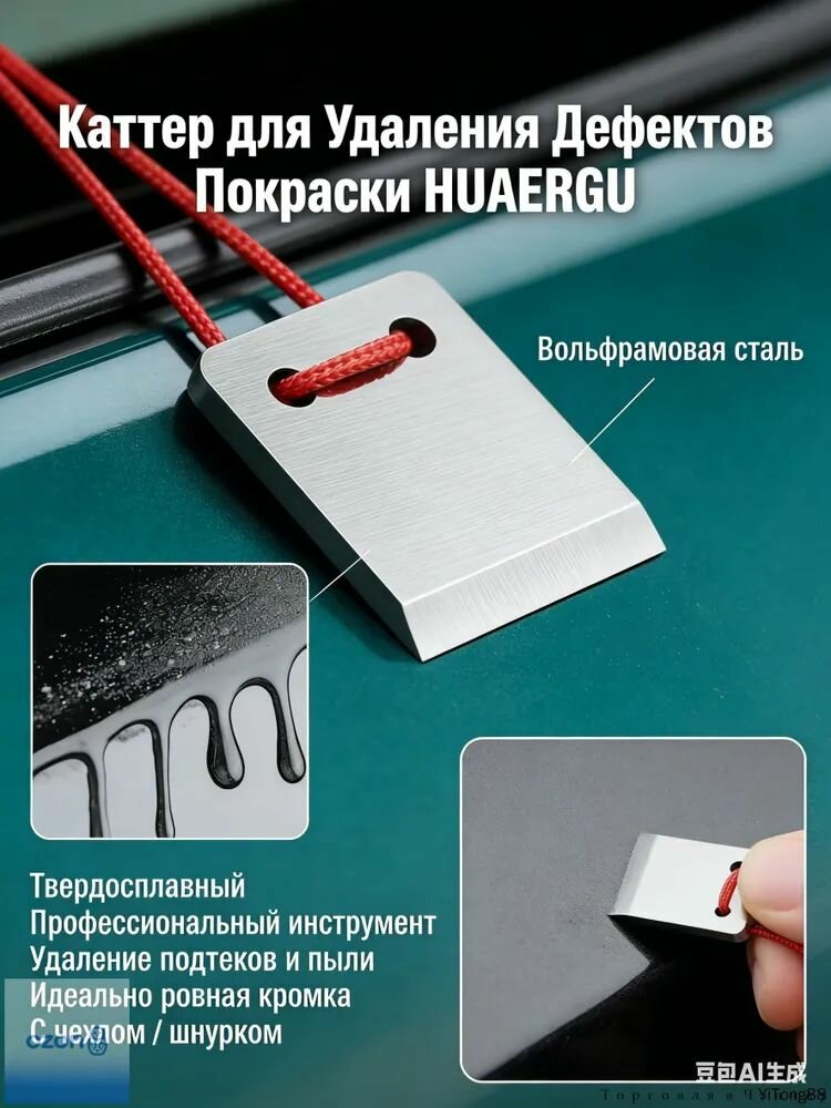 Каттер для Удаления Дефектов Покраски HUAERGU-HD-CJ1207каттер для удаления дефектов покраски