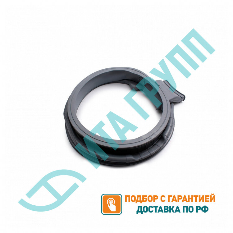 Манжета люка стиральной машины Samsung Eco Bubble/Crystal Slim с отводом для слива воды, DC64-03235A, 3235A