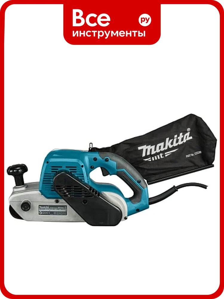 Машина шлифовальная ленточная Makita 940Вт, 100х610мм, 380 м/мин. M9400B