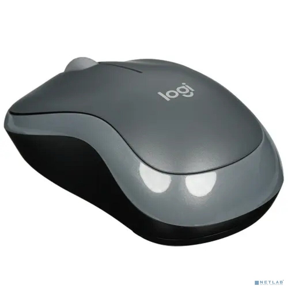910-002252 Logitech Wireless Mouse M185 dark grey USB — фото 1