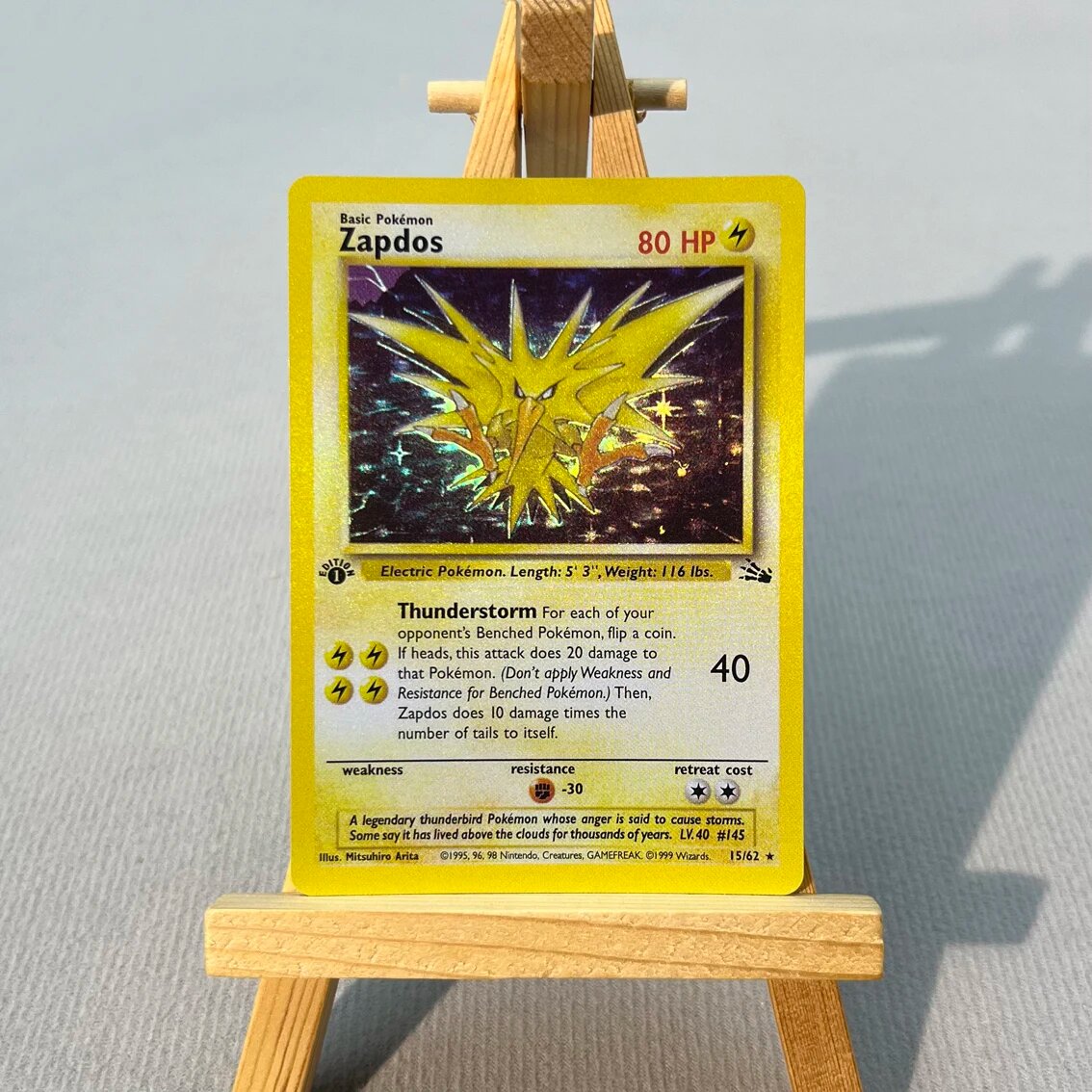Коллекционные карты FO PTCG7-003 Хитмонли и Запдос 15) FO