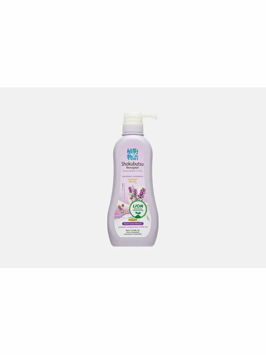 Крем-гель для душа «лаванда с молоком» LION Shokubutsu Monogotari Hokkaido Milk Softening Lavender 500 мл нанести крем-гель на влажное тело и равномерно распределить его легкими массажными движениями. Смыть водой.