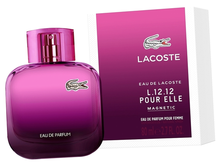 Lacoste Pour Elle Magnetic парфюмерная вода 80 мл женская - Лакост Л 12.12 фиолетовые