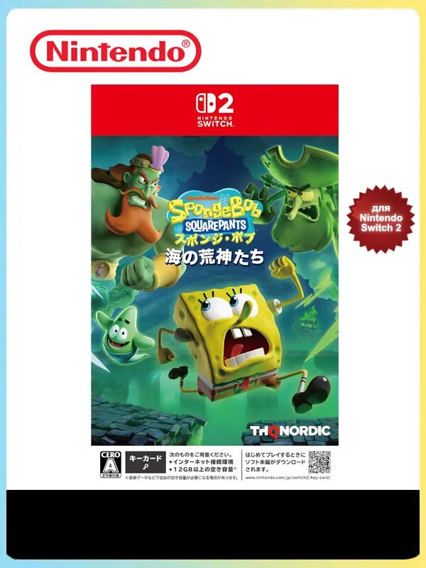 SquarePants, Картридж для NS 2, Поддержка русского языка