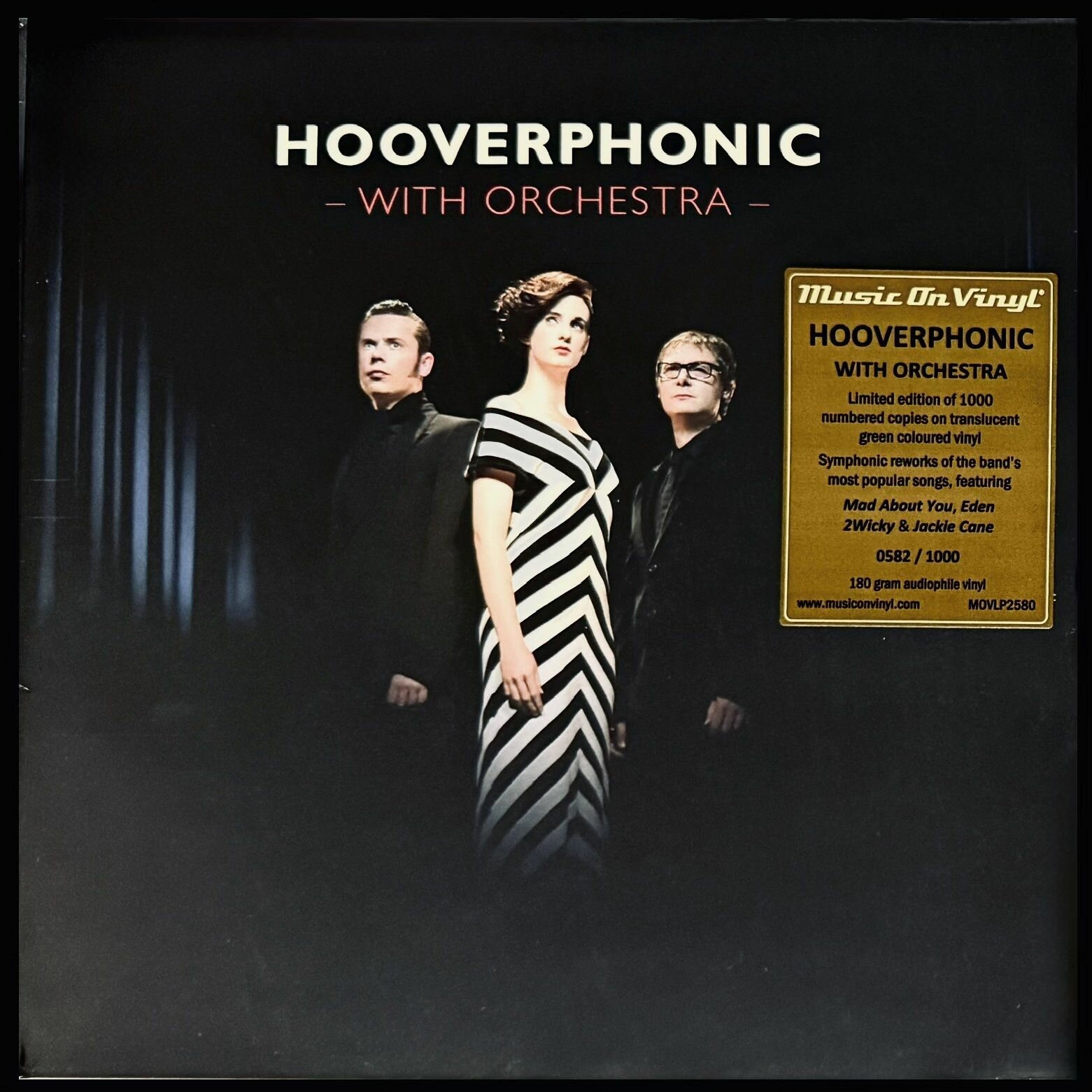 Виниловая пластинка Hooverphonic - With Orchestra (2LP, 2025, Music On Vinyl) green