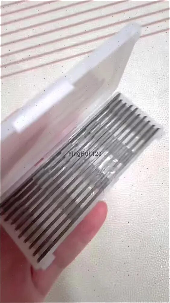 Двусторонние ножи для электрорубанка 82 мм из HCS, 10 шт. (82x5,5x1,2 мм)
