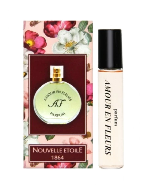 Миниатюра женских духов Nouvelle Etoile Amour En Fleurs 5 мл / Новая Заря Амор Ин Флерс